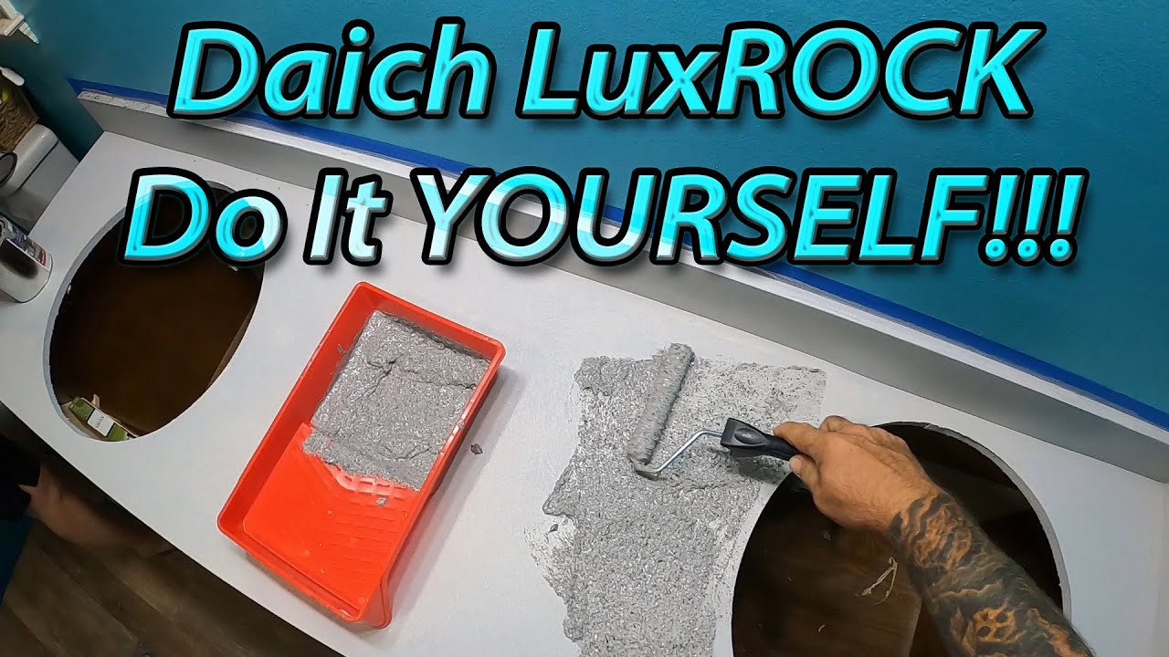 DAICH LuxRock Counter Resurface DIY - YouTube