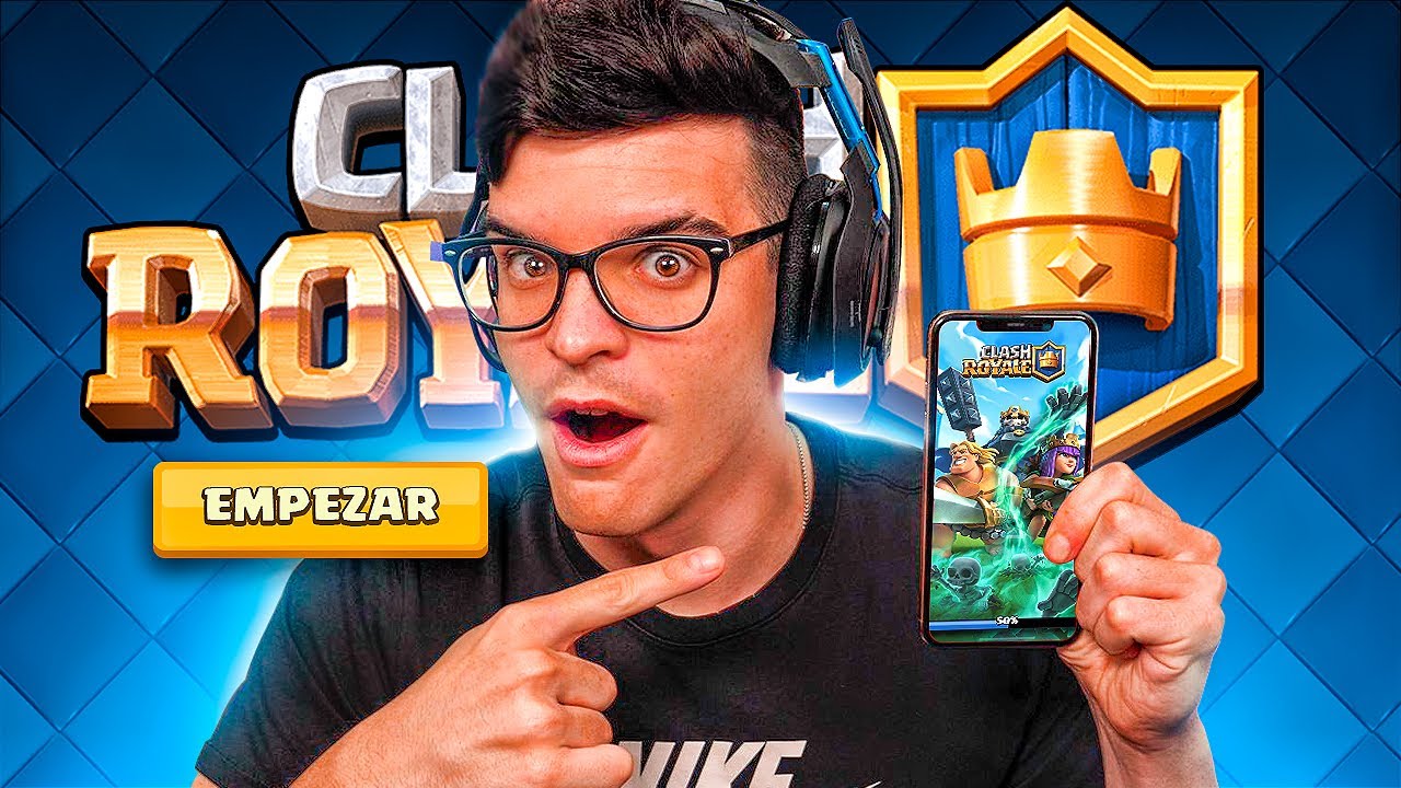 MI PRIMERA VEZ EN CLASH ROYALE | CreativeSergi - YouTube