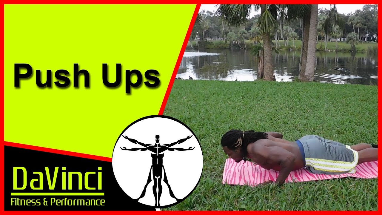 Push Ups Demonstration | 101 No Equipment HIIT (High Intensity Interval ...