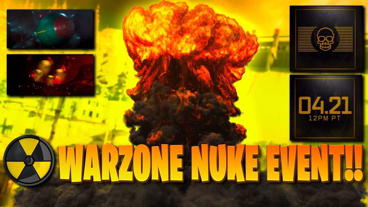 WARZONE NUKE EVENT DATE AND TIME REVEALED FOR THE HUGE EVENT - NEWEST ...