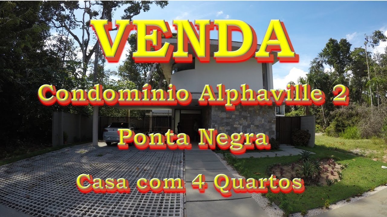Casa Condomínio Alphaville 2 com 4 Quartos - G203042023 - YouTube