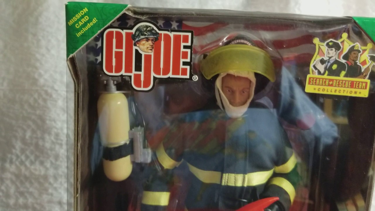 GI.JOE FIREFIGHTER FIGURE REVIEW !!!!!!! - YouTube