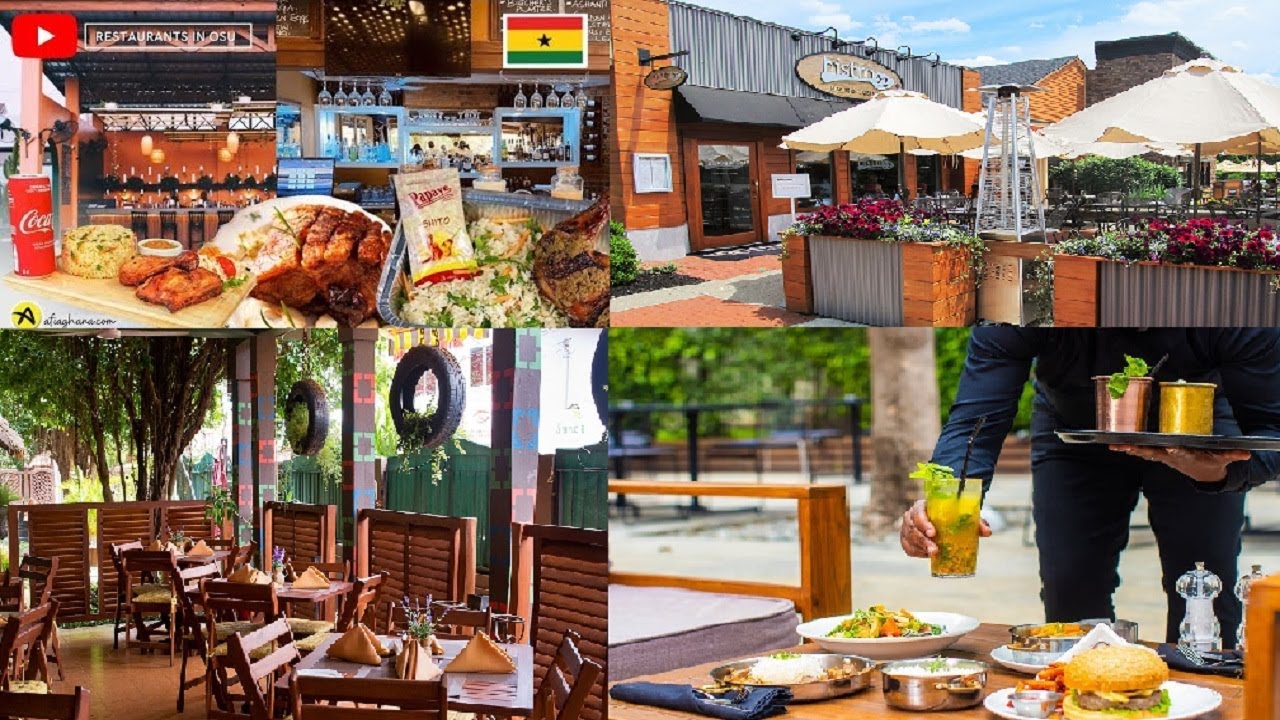 TOP 3 RESTAURANTS IN ACCRA - YouTube