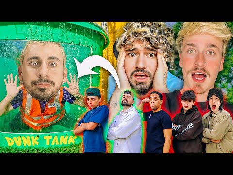 CAMBOYS DUNK TANK CHALLENGE!!! w/ Jc Caylen, Jake Webber, Savonte & Dyl ...