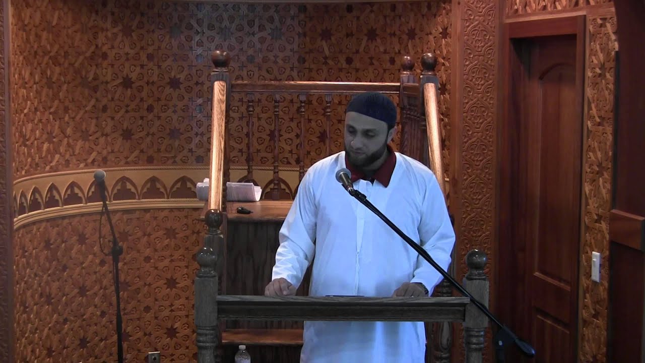 JMIC Friday Khutbah, 6/6/2014 -- Baker Assaf - YouTube