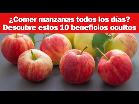10 Beneficios de las manzanas para la salud #manzanaroja #manzanaverde #propiedades #piel #cuerpo