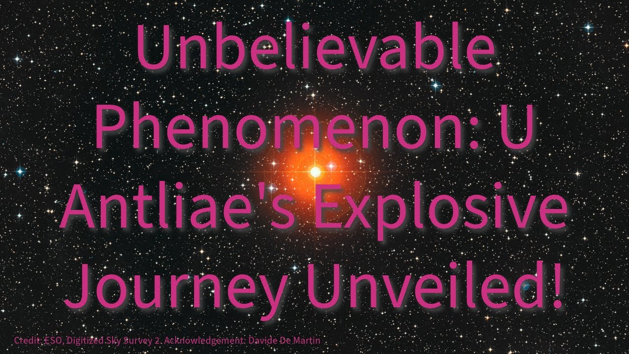 Voyage into the Unknown: Witness the Astonishing Fate of Aging Star U ...