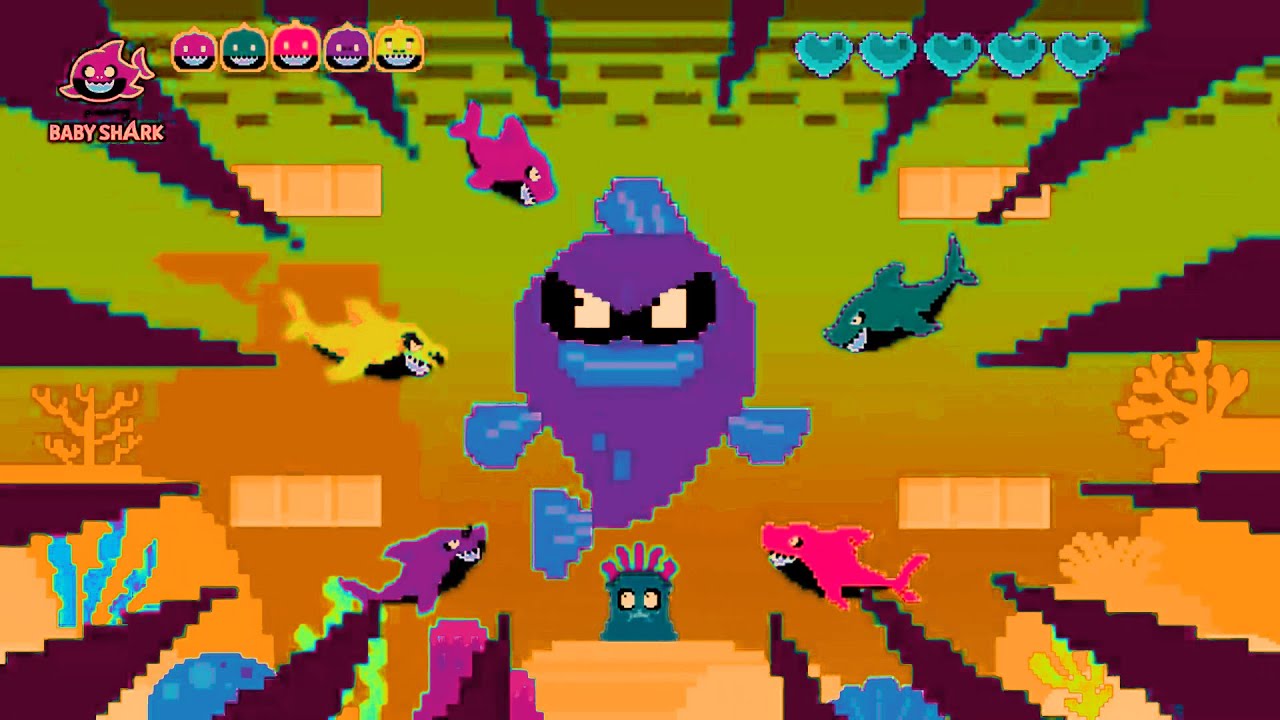 8 bit Shark Finny The Shark Super Simple Songs Effects (Sponsored by ...