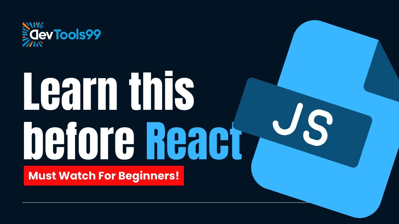 Learn this before React #devtools99 - YouTube