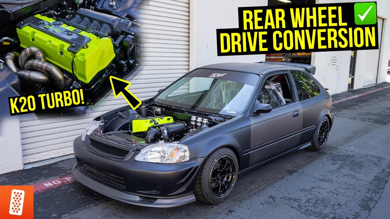 Are Honda Civics Rear Wheel Drive
