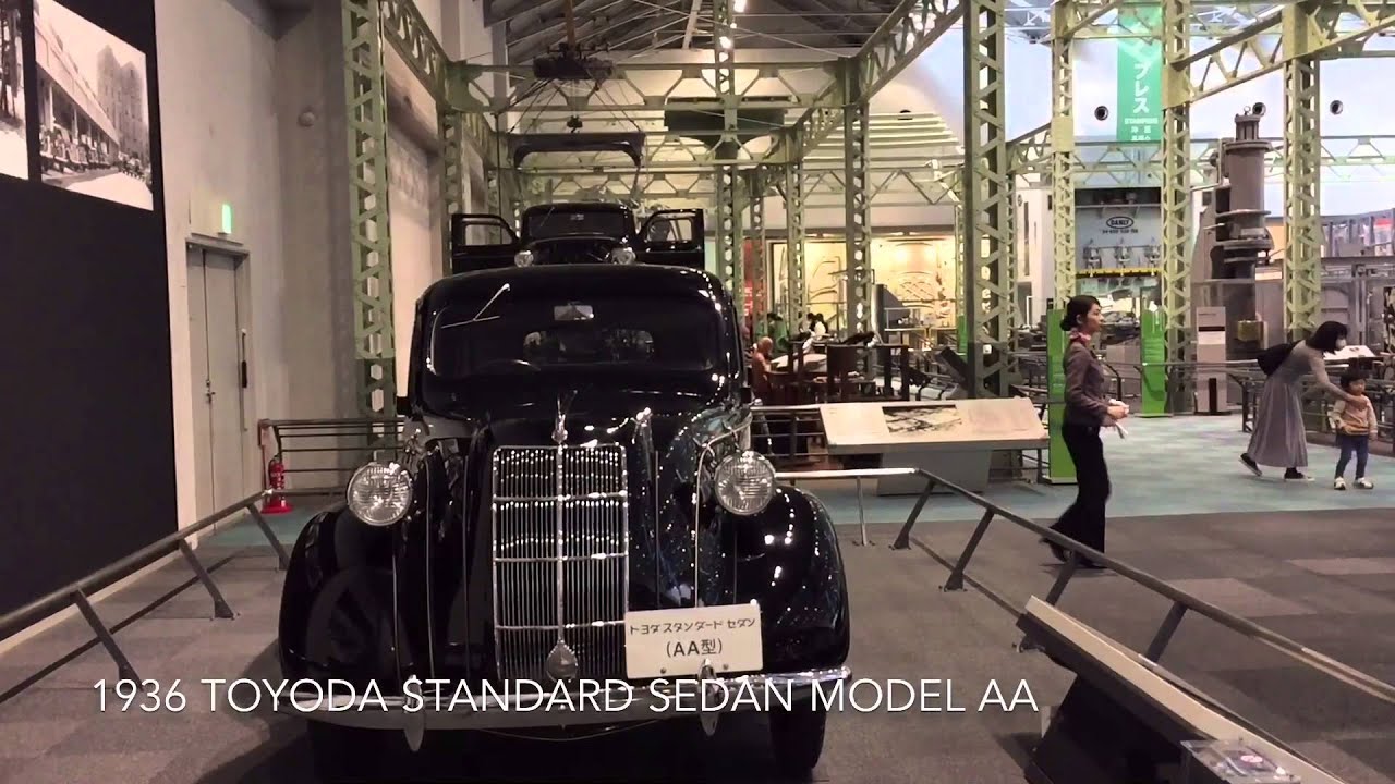 Japan: Toyota Museum: 1936 Toyoda Standard Sedan Model AA - 16Mar16 ...
