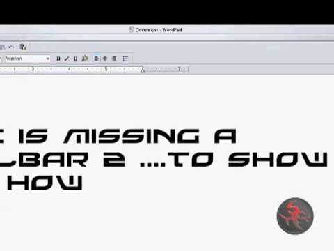 how to restore GIMP toolbars - YouTube