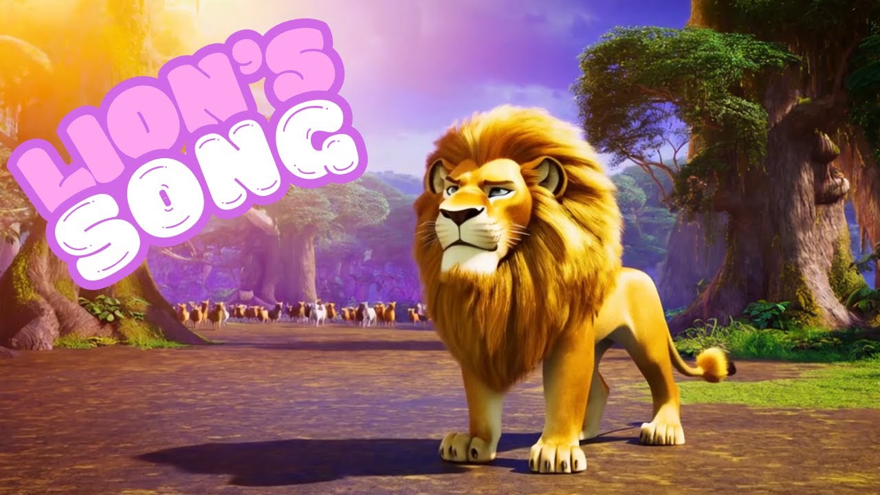 Lion' Song | The Lion's Mighty Roar | Kids Songs |Dy Kids Adventure ...