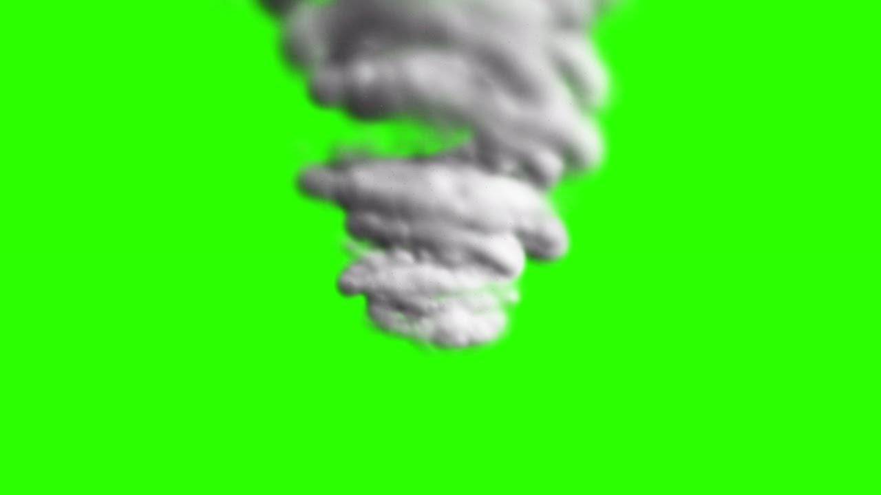 Animated Tornado #1 / Green Screen - Chroma Key - YouTube