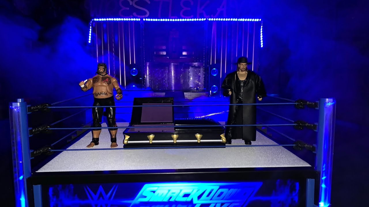 WWE CASKET MATCH - The Undertaker vs Umaga ( Roman Reigns cousin ...