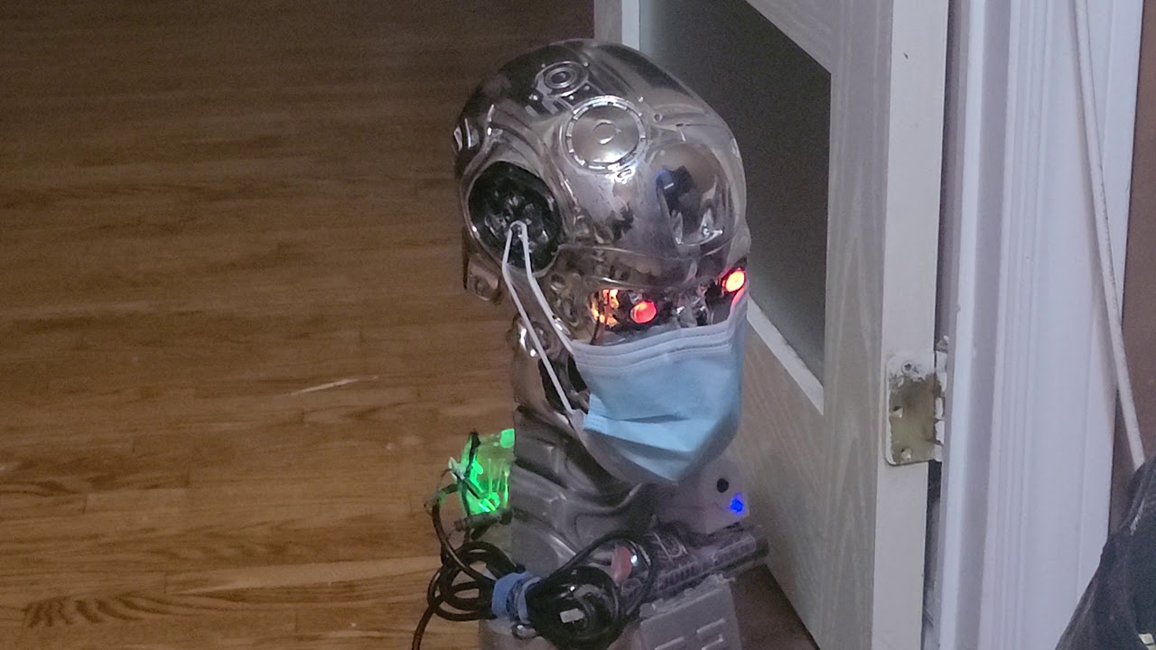 Terminator Roomba has the Flu! - YouTube