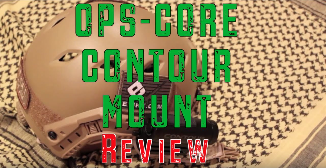 Ops Core Contour Helmet Mount Review - YouTube