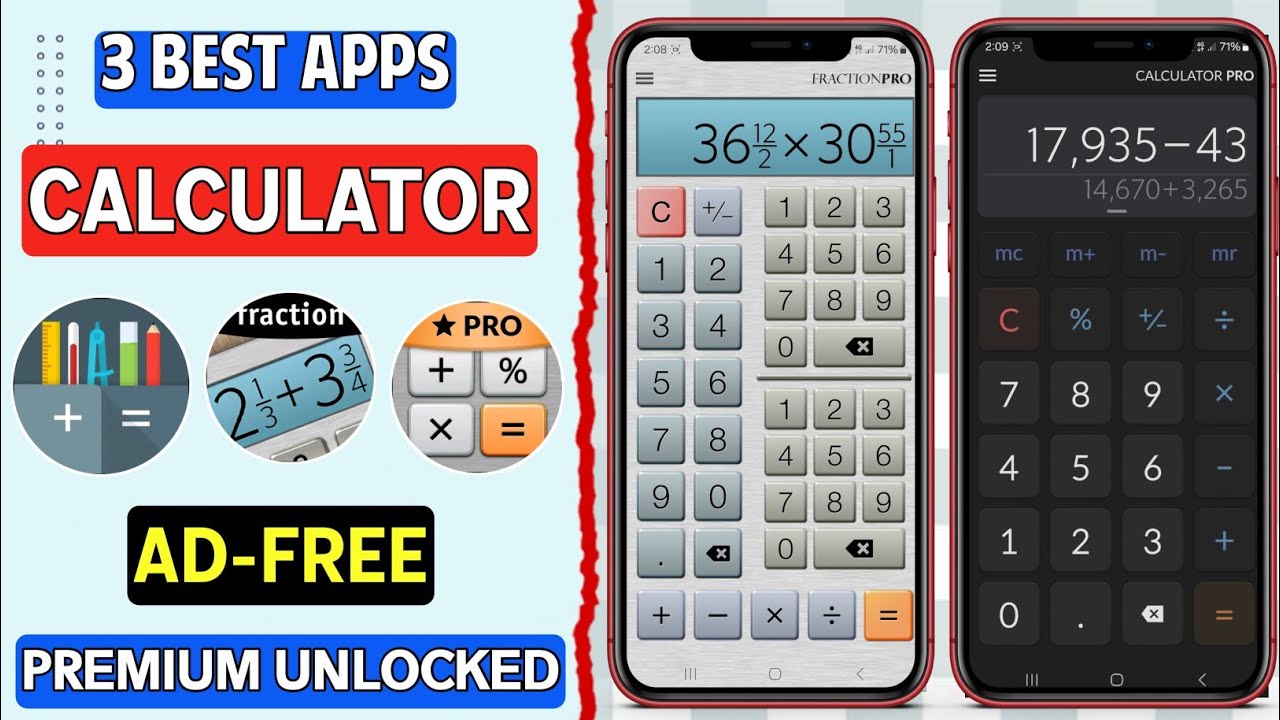 Top 3 Free Calculator Apps For Android 2024 - YouTube