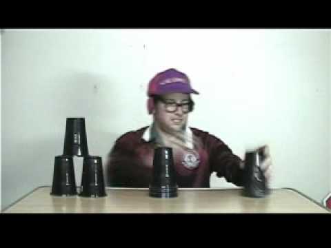 Cup Stacking World Record Attempt! - YouTube