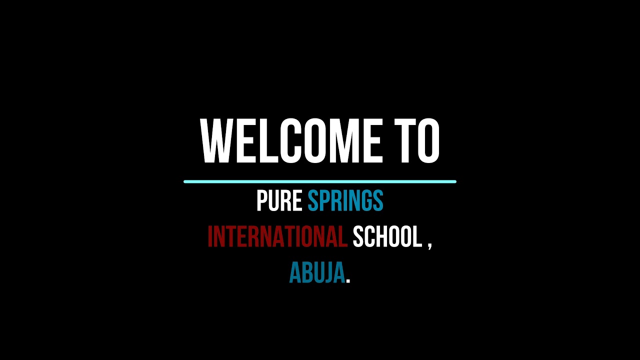 PURE SPRINGS INTERNATIONAL SCHOOL - YouTube