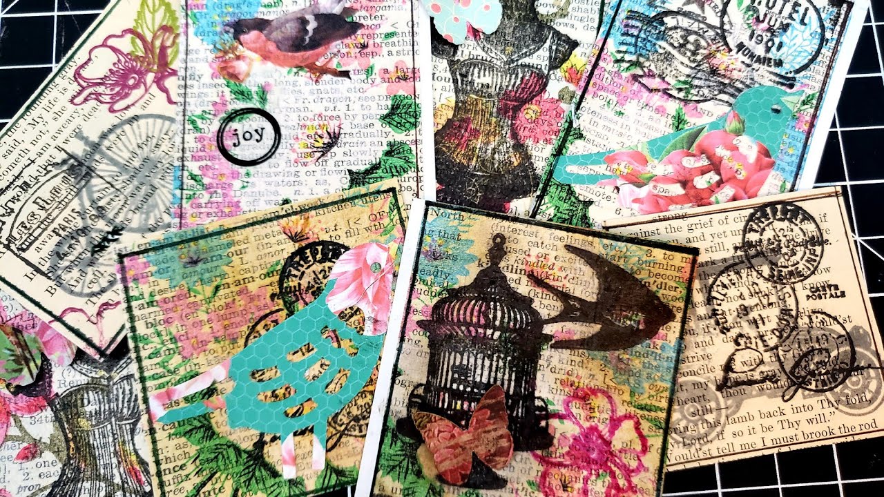 DIY Repurpose Stickers 🦋For Journal Embellishments, Crafts, Cards, With ...