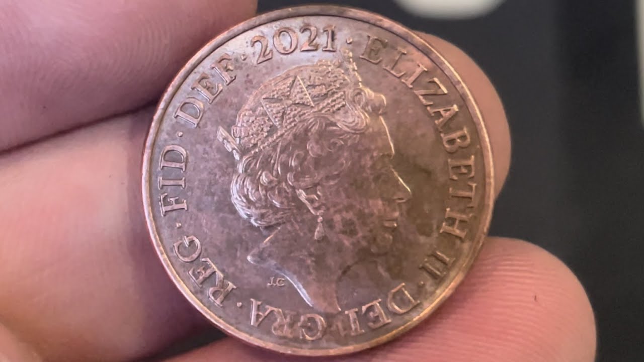 UK 2021 Two Pence Coin QUEEN ELIZABETH II - YouTube