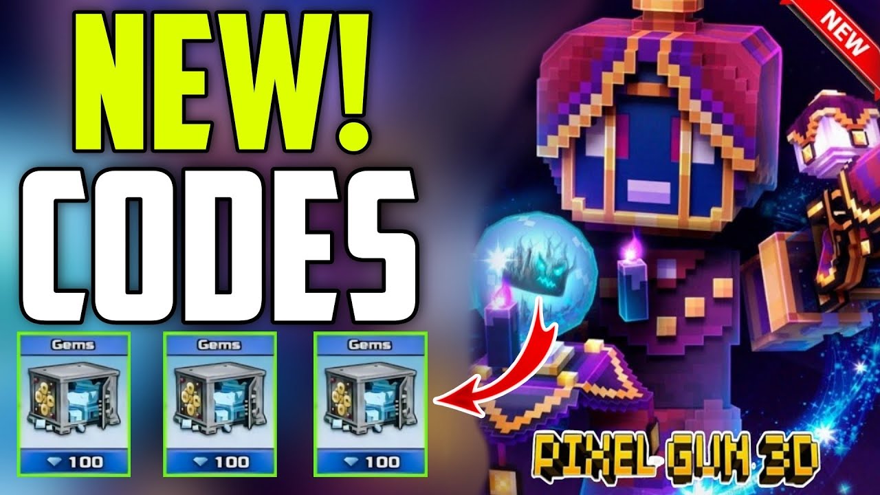 🚨NEW🚨 PIXEL GUN 3D PROMO CODES 2023 - PIXEL GUN 3D CODES 2023 - PG3D ...