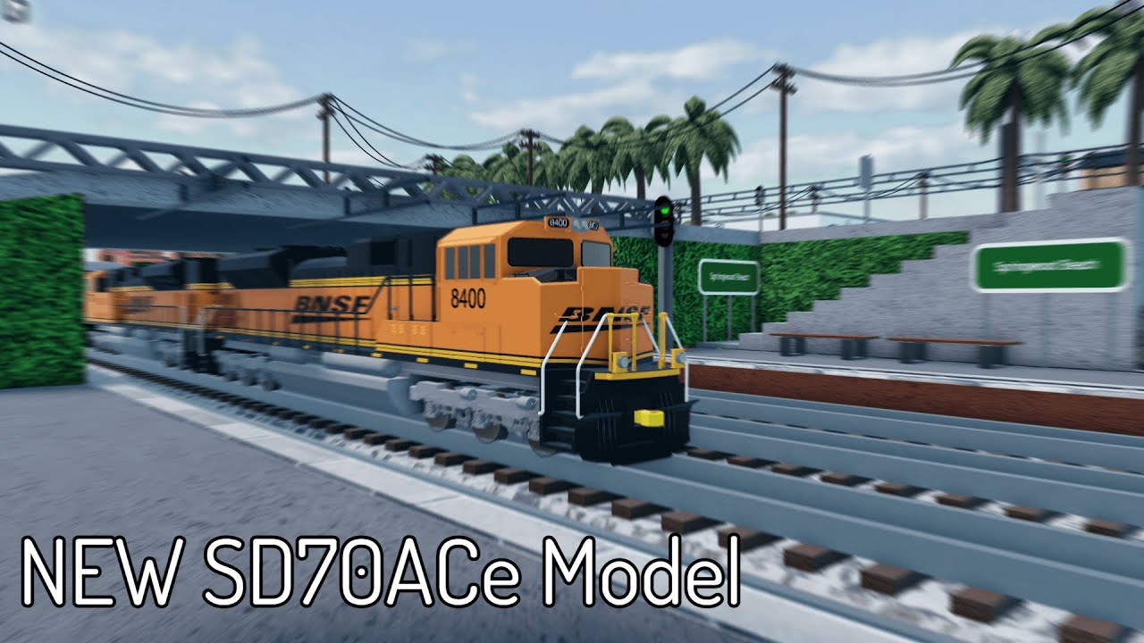 NEW SD70ACe REMODEL (Roblox Ro-Scale Sandbox) - YouTube