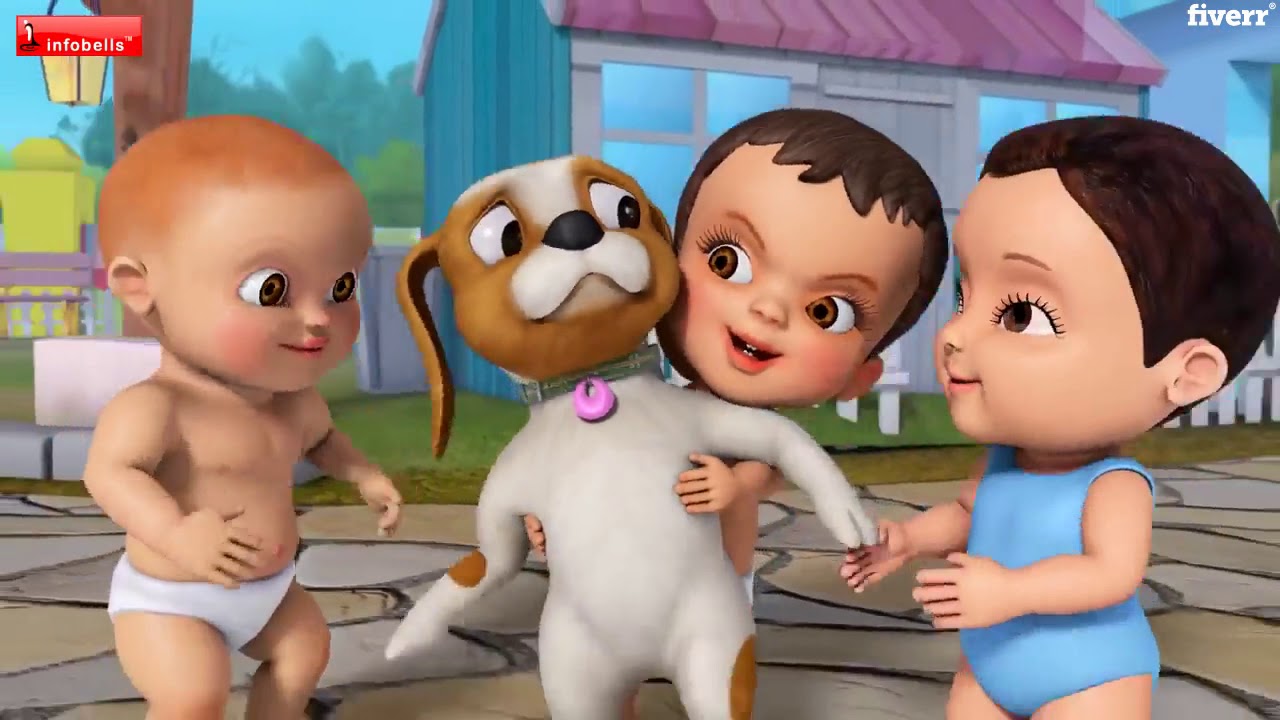 Create 2d 3d cartoon animation, cartoon music video and kids rhyme ...