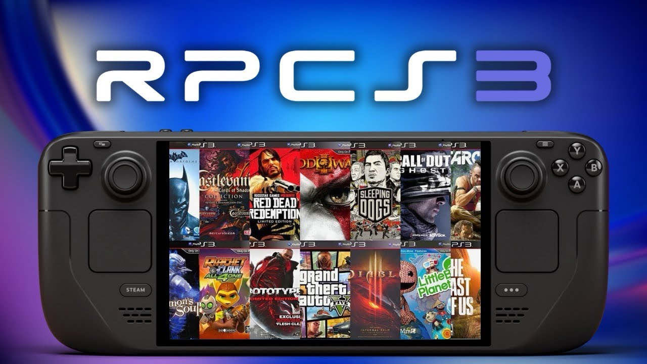 PS3 Emulation Showcase on the Steam Deck in 7 Games - YouTube