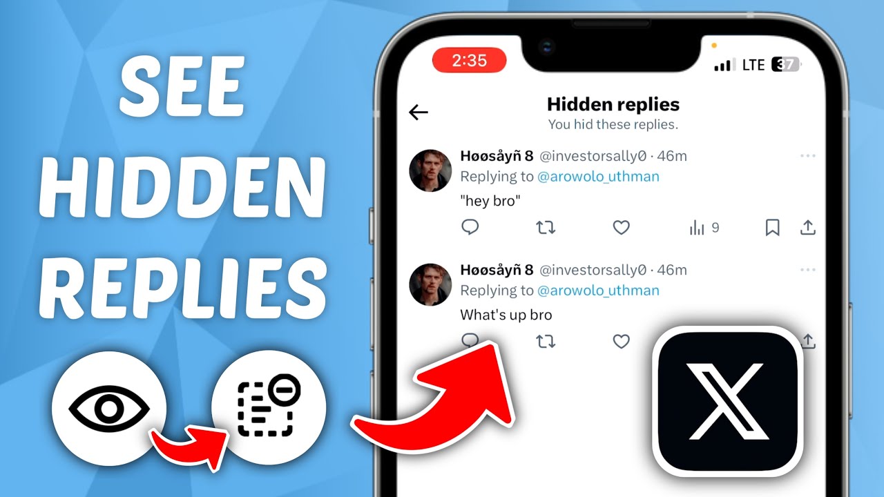 How to See Hidden Replies on Twitter (X) Post - YouTube