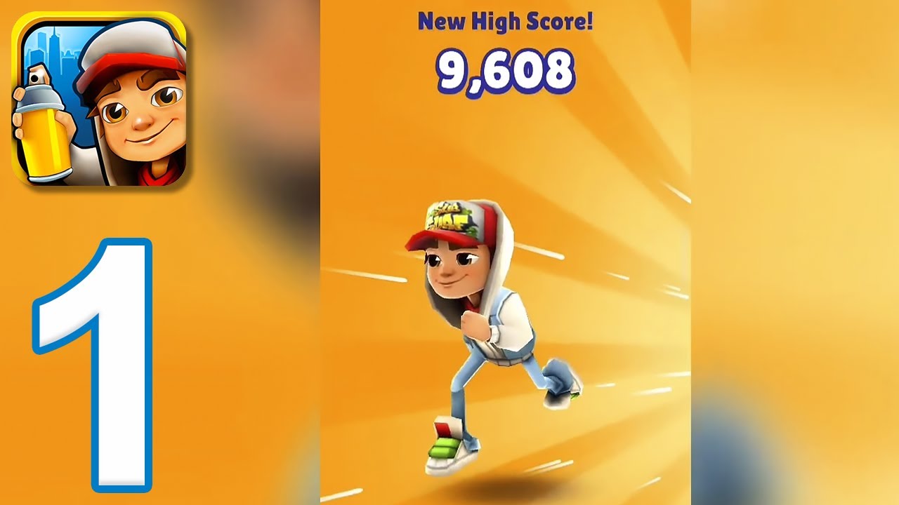 Subway Surfers - Gameplay Walkthrough Part 1 - Jake (iOS, Android ...