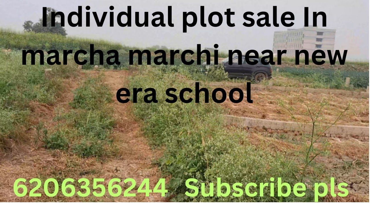 Individual plot sale in marcha marchi! plot sale near new era public ...