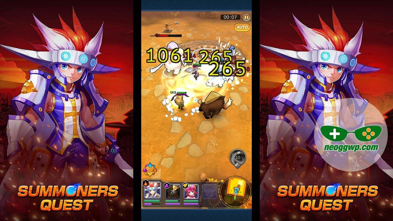 Summoners Quest (Android iOS APK) - Action RPG Gameplay, Chapter 1-2 ...