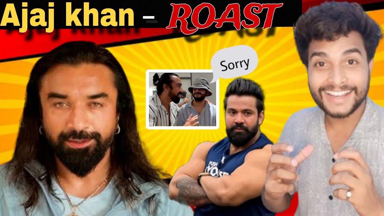 AJAJ KHAN ROAST 🤪 || MKMK || roasting video || @AjazKhanOfficial - YouTube