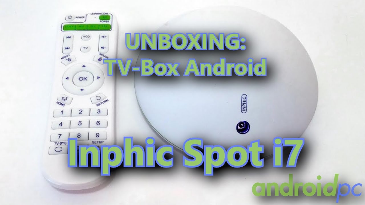 Unboxing TV Box Android Inphic Spot i7 - YouTube