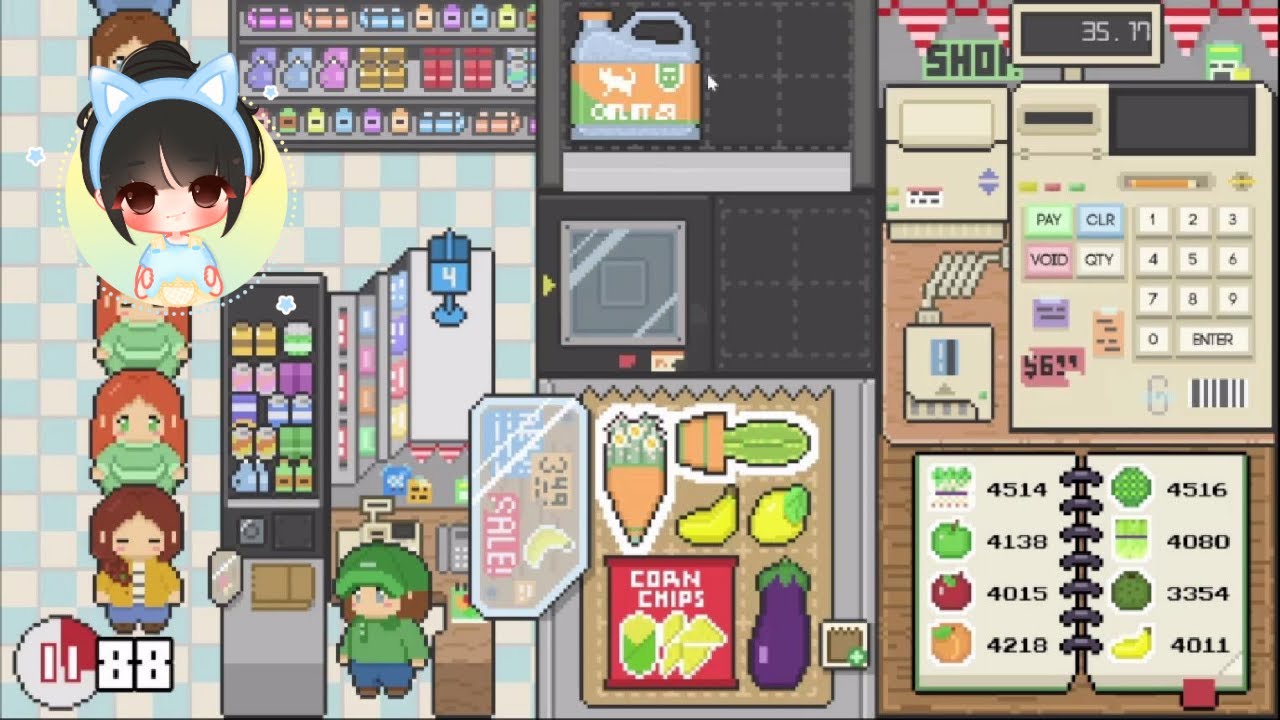 Mama jadi kasir supermarket - Checkout: Cashier Simulator (Demo) - YouTube