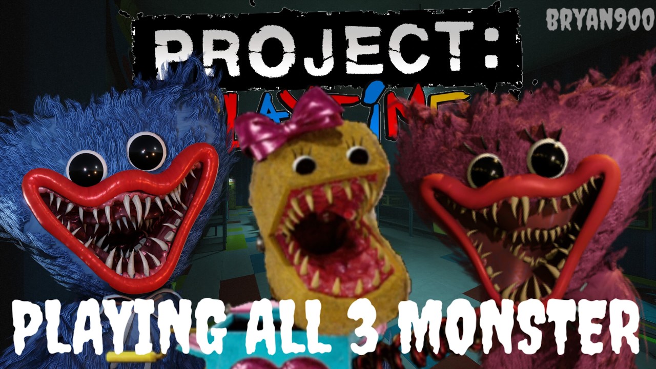 3 MONSTER COMBO!! Project Playtime Phase 3 - YouTube