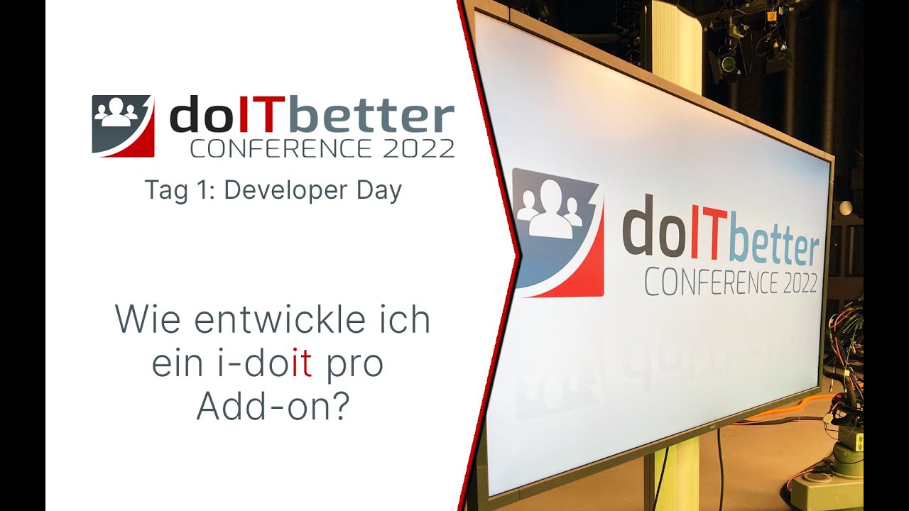 Wie entwickle ich ein i-doit pro Add-on? | doITbetter Conference 2022 - YouTube