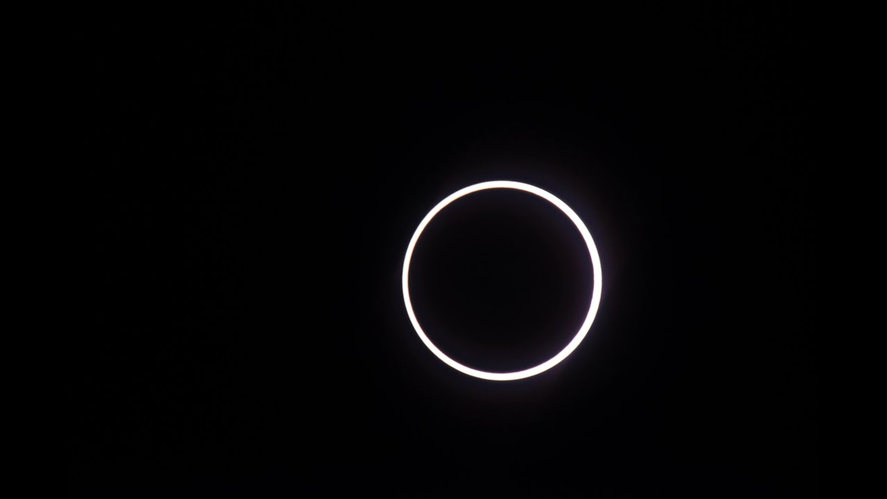 Annular Solar Eclipse, 26 December 2019 - YouTube