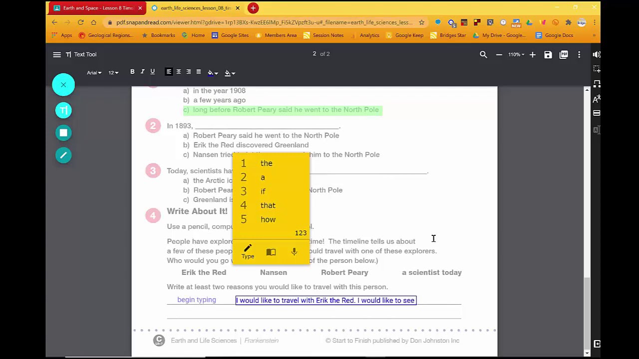 Use Writing Support with Readtopia - YouTube