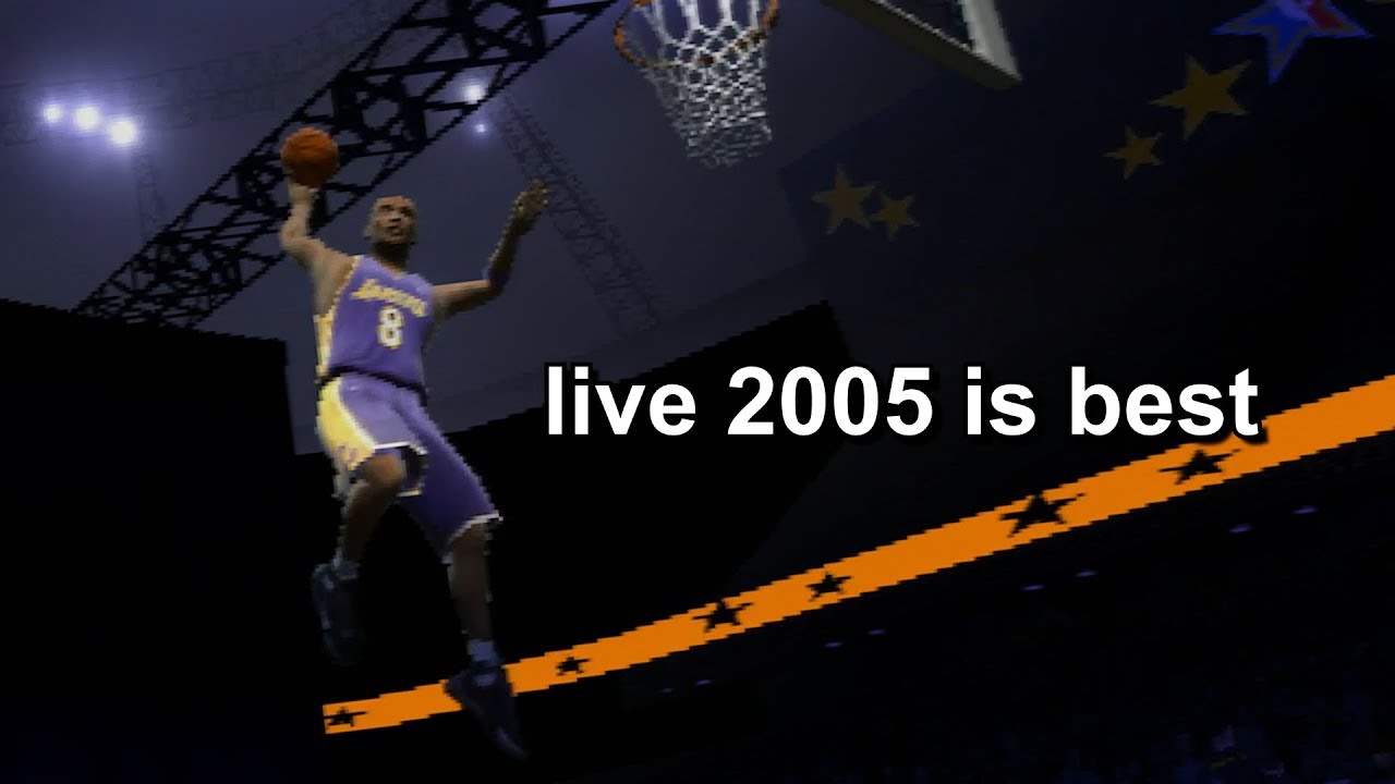 NBA Live 2005 Dunk Contest (best game edition) - YouTube