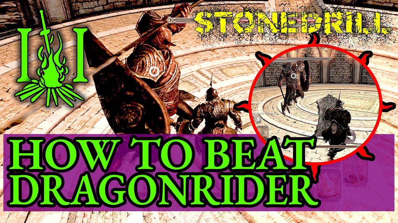 DARK SOULS 2 Dragonrider Boss Battle - DS2 Guide - YouTube