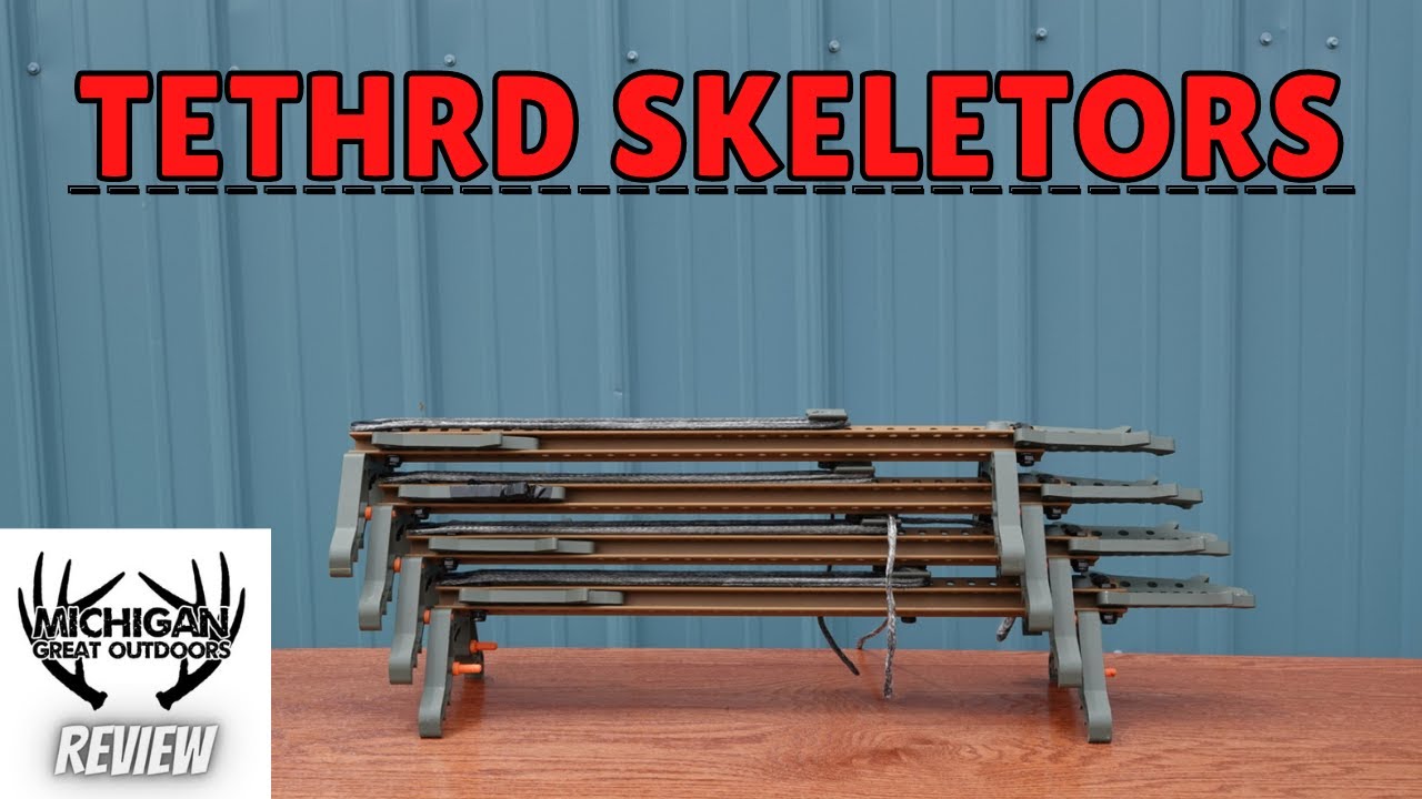 Tethrd Skeletor Sticks - Best Mobile Hunting Budget Stick? - YouTube
