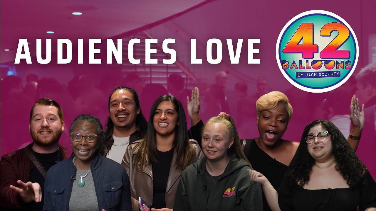 Audiences love 42 BALLOONS! 🎈 - YouTube