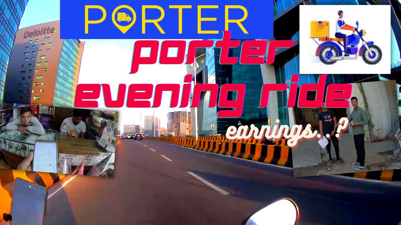 PORTER EVENING RIDE || PORTER HYDERABAD || SANDEEP MOTOVLOGS || TELUGU ...