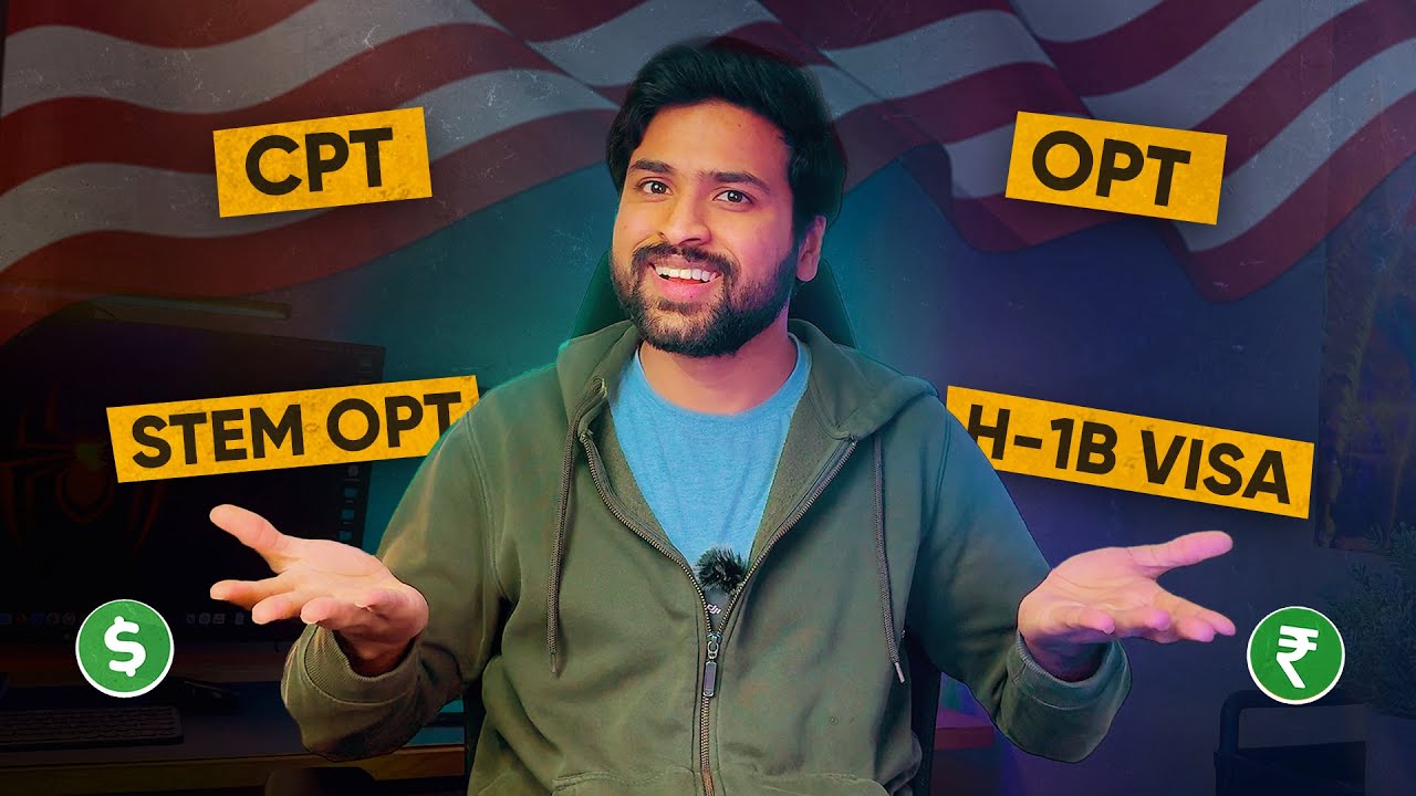 CPT & OPT Explained! | EAD Card Process 🔥 | Jobs on F1 Visa | తెలుగు ...