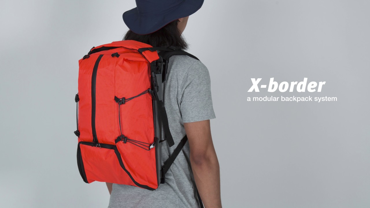 X-border – Modular backpack system for Work-Leisure balance - YouTube