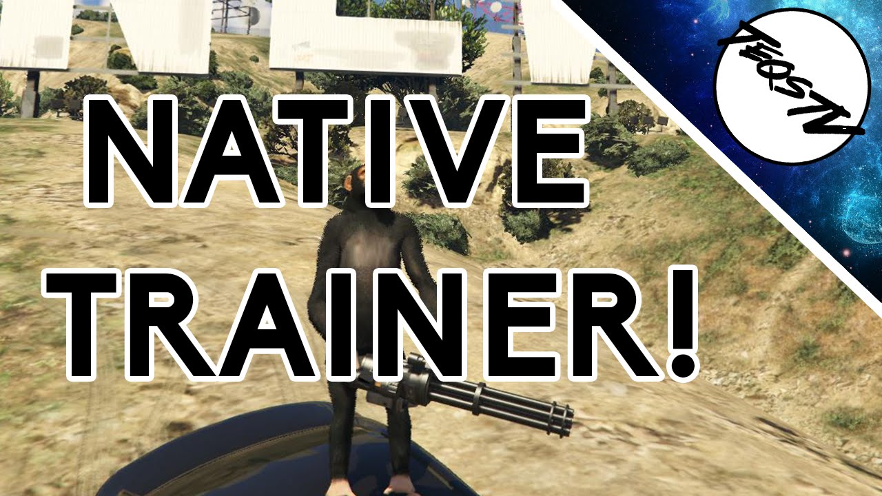 Grand Theft Auto 5 - Native trainer mod! - YouTube