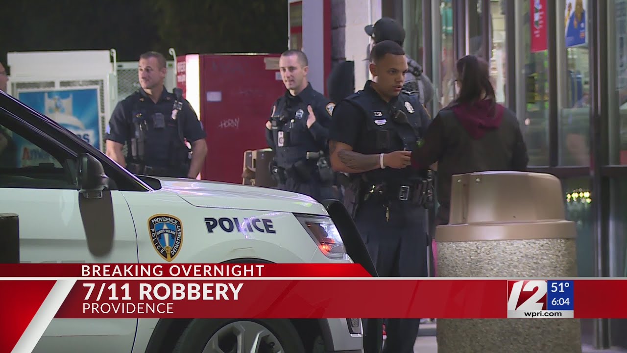 Providence police searching for armed robbery suspect - YouTube